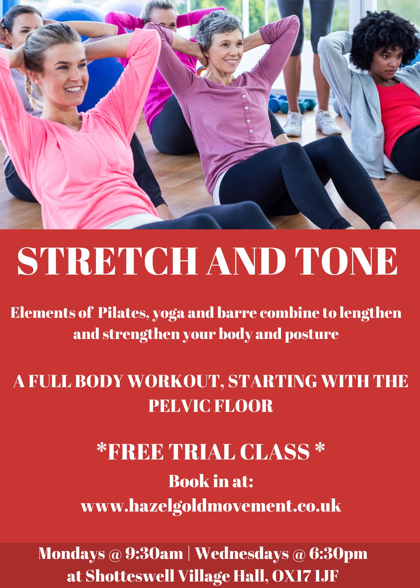 Stretch and Tone - Shotteswell Village Hall